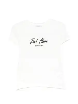 Patrizia Pepe Logo Print T-shirt - White