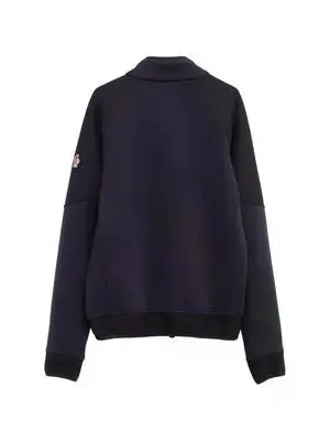 Moncler Zip-up Jacket With Logo Patch