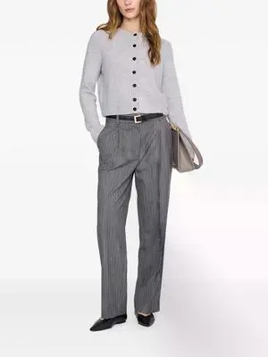 ANINE BING Joye Button-up Cardigan - Grey