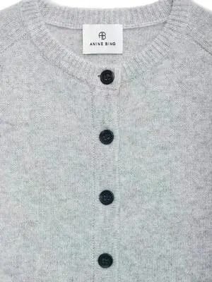 ANINE BING Joye Button-up Cardigan - Grey