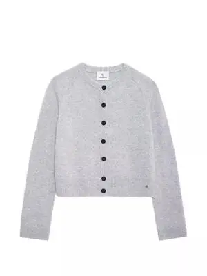 ANINE BING Joye Button-up Cardigan - Grey