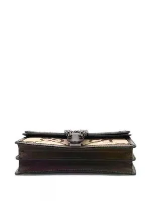 Gucci Dionysus Jumbo Gg Canvas Small Shoulder Bag - Brown
