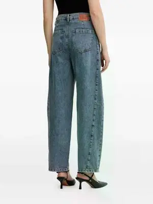 OUI Seamed Wide-leg Jeans