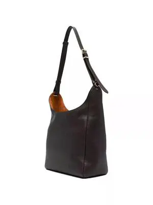 Miu Miu Embossed Logo Leather Shoulder Bag
