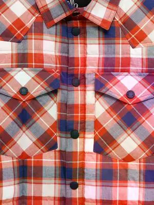 Moncler Checked Wool Padded Jacket