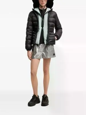 Moncler Belted Padded Jacket - Black