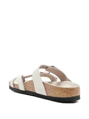 BIRKENSTOCK Mayari Leather Sandals - Neutrals