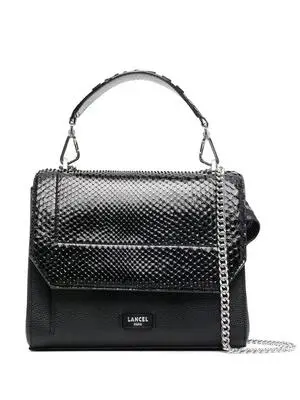 LANCEL Ninon Flap Bag - Black