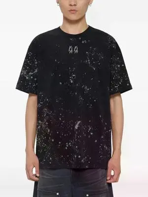 44 LABEL GROUP Cotton T-shirt - Black