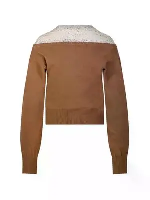 Giuseppe Di Morabito Embellished V-neck Sweater