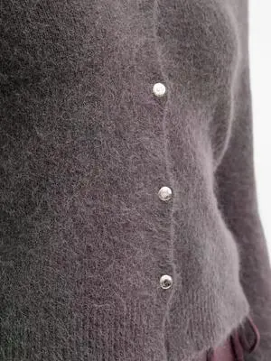 OUI V-neck Button Cardigan