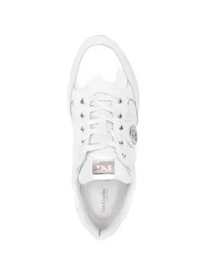 NEROGIARDINI Perforated Detail Lace-up Sneakers
