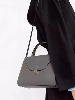 VALEXTRA Valextra Iside Medium Tote Bag Grey