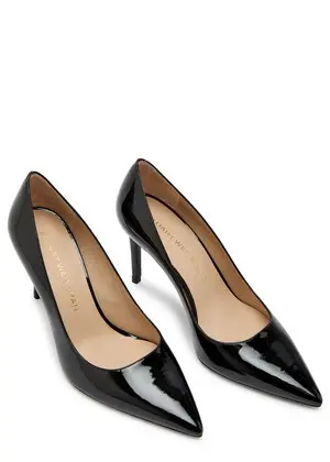 STUART WEITZMAN Power 85 Patent Leather Pumps
