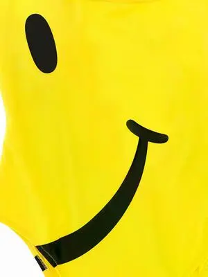 Moschino X Smiley® Printed One-piece Swimsuit - Yellow
