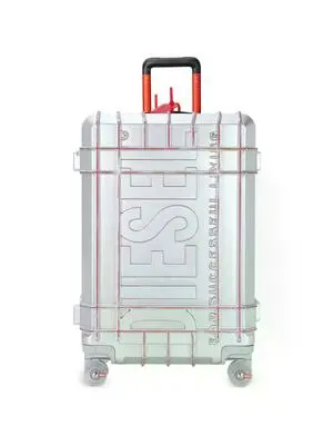 DIESEL® Embossed Logo Trolley - Silver