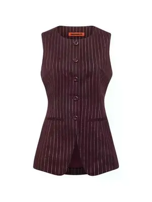 SIMONMILLER Del Mar Waistcoat - Red