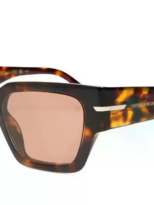 Victoria Beckham Tortoiseshell Geometric Sunglasses