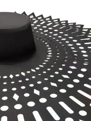 Blumarine Laser-cut Sun Hat