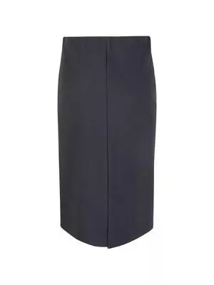 Seventy Textured Midi Skirt - Grey