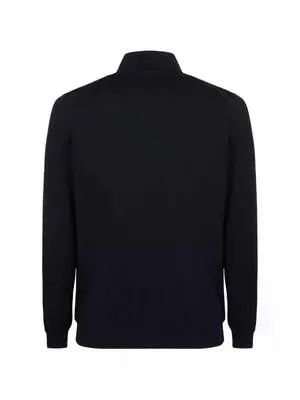 SLOWEAR Long Sleeve Knit Polo Shirt