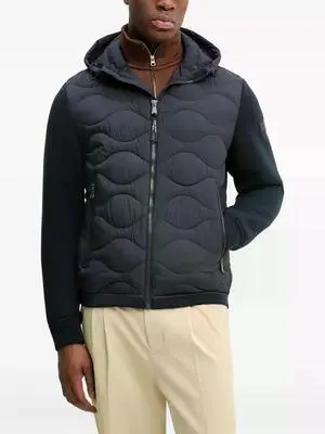 JOOP! Quilted Hooded Jacket - Blue