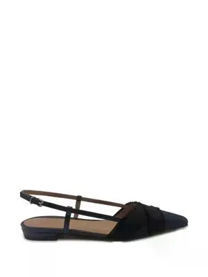 Roberto Festa Slingback Strap Flat Pumps