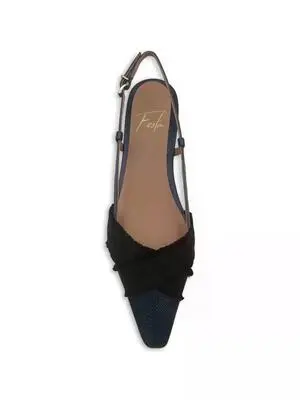 Roberto Festa Slingback Strap Flat Pumps