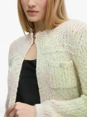 OUI Embellished Knit Cardigan - Neutrals