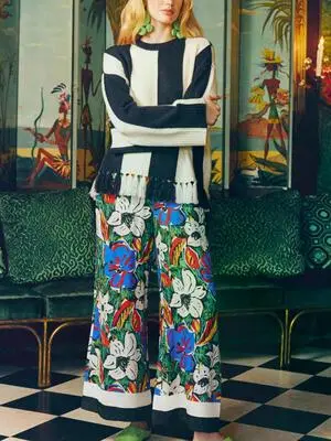 SIMONMILLER Nella Palazzo Pants - Green