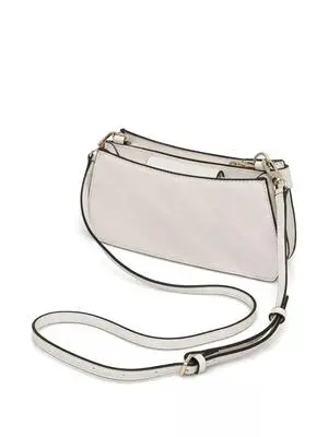 Guess Serenova Appliqué Cross Body Bag - White