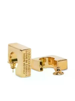 Dsquared2 Geometric Hoop Earrings