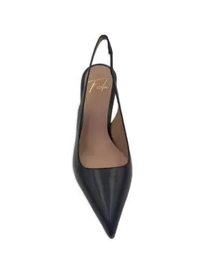 Roberto Festa Pointed Toe Slingback Pumps - Blue