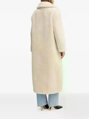 Guess Eugenie Collared Button Coat - Neutrals