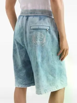 Dolce & Gabbana Printed Drawstring Shorts - Blue