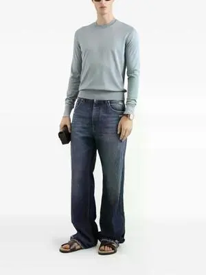 Dolce & Gabbana Dolce & Gabbana Crew Neck Long Sleeve Top Blue