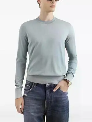 Dolce & Gabbana Crew Neck Long Sleeve Top