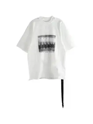 Rick Owens Print-detail T-shirt - Neutrals