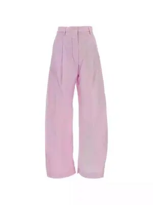 THELATEST Pleated Barrel-leg Trousers