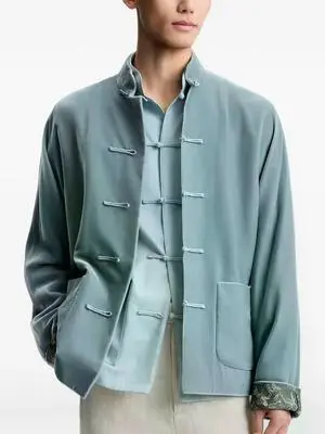 Shanghai Tang Denim Pocket Jacket
