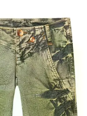 Miss Sixty X Knwls Tie-dye Jeans - Green