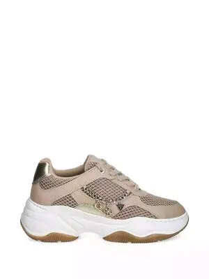Guess Harpaa Chain Detail Sneakers - Neutrals