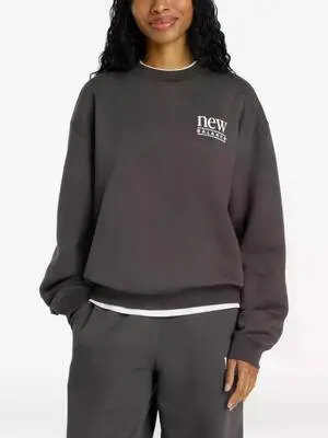 New Balance Ribbed Sweatshirts Hoodies For Women