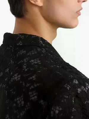 Dolce & Gabbana Double-breasted Lace Blazer