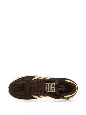 Adidas La Trainer Og Striped Sneakers - Brown
