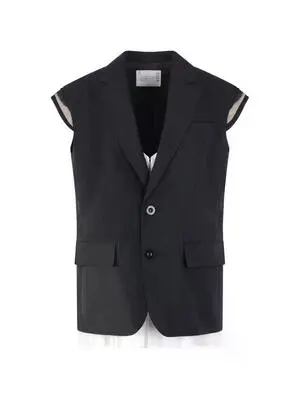 Sacai Striped Vest