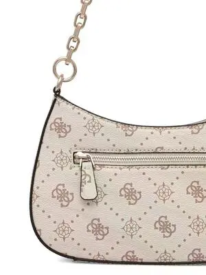 Guess Monogram Chain Shoulder Bag