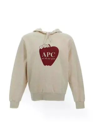 A.p.c. Logo-detail Hoodie