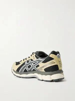 Asics Gel-kayano 12.1 Mesh And Rubber Sneakers - Black