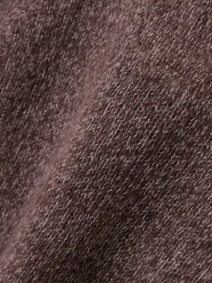 LISA YANG Siona Cashmere And Silk-blend T-shirt - Brown